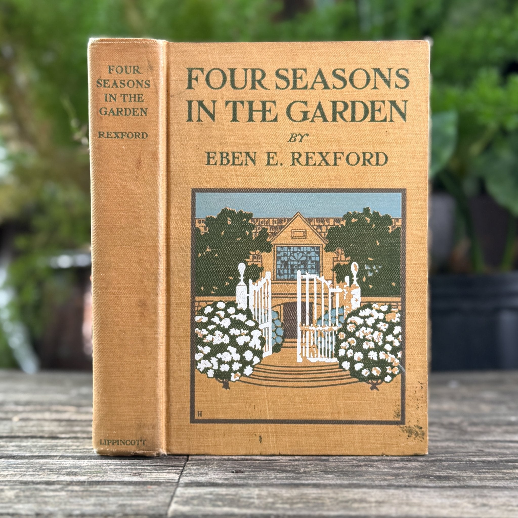 Four Seasons in the Garden | Eben E. Rexford | 1907 | Inscribed | J.B ...