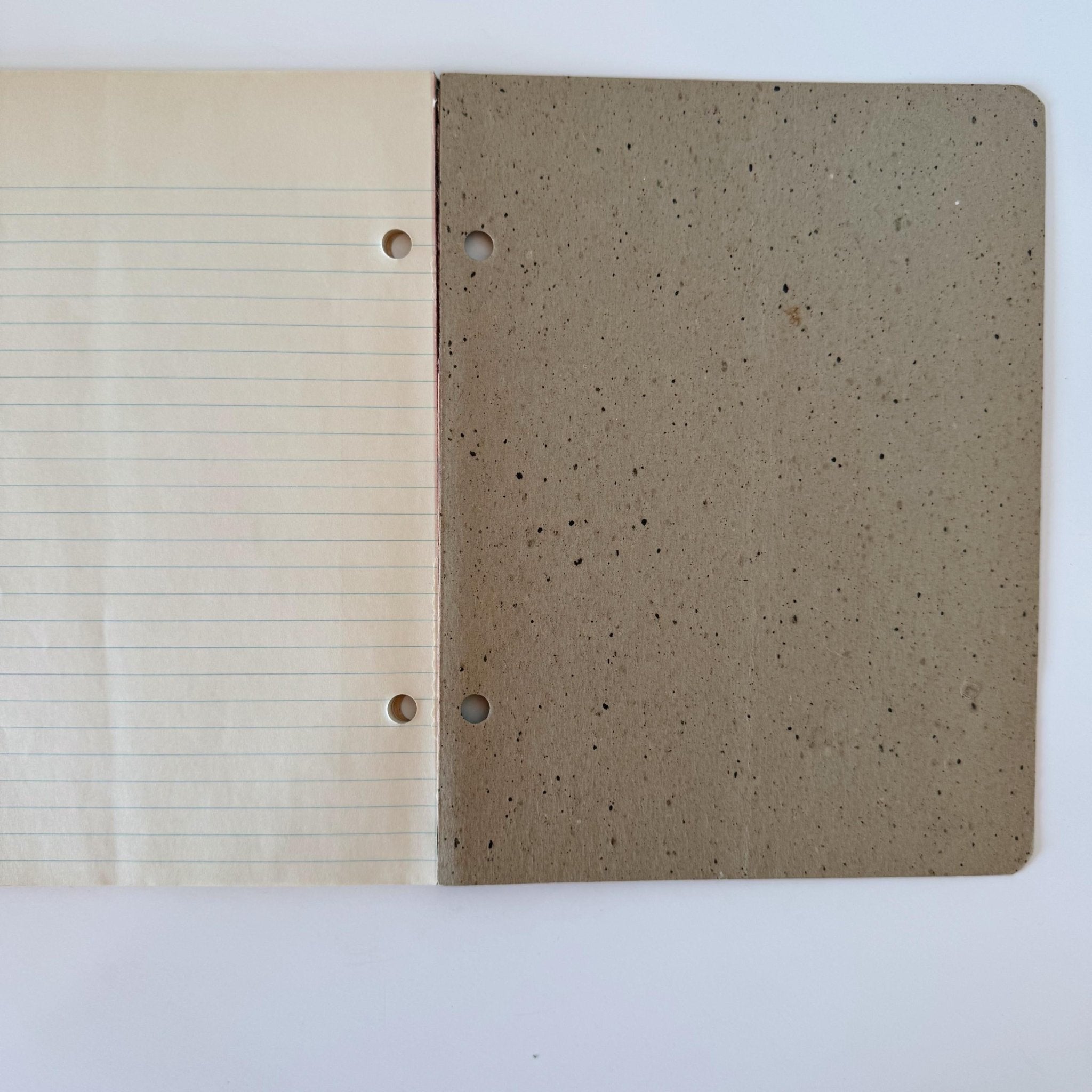 Gladiator Filler Pad, Vintage Blank Wide Ruled Notebook Paper - Pretty ...