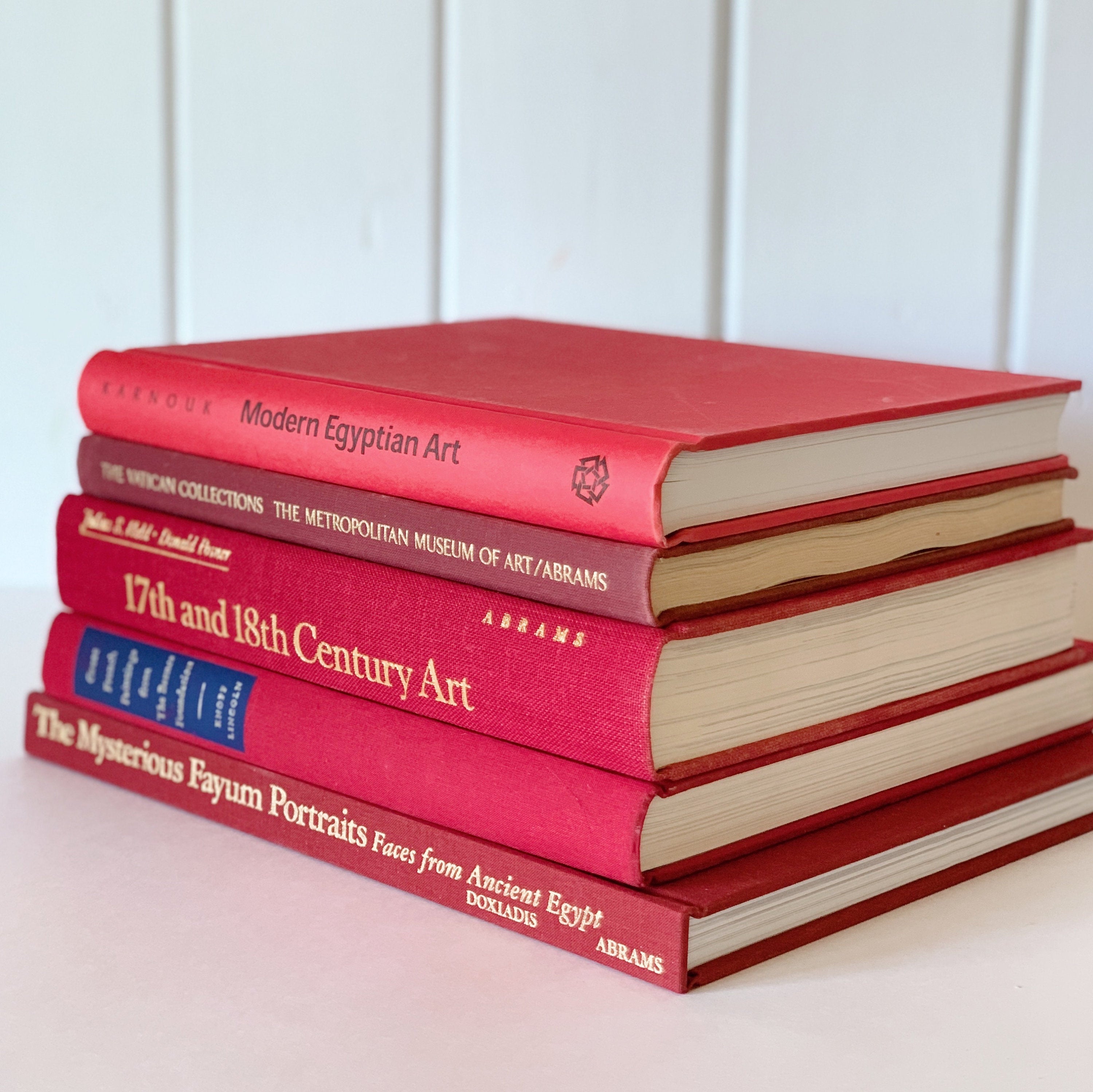 Vintage Book By Color – Pretty Old Books