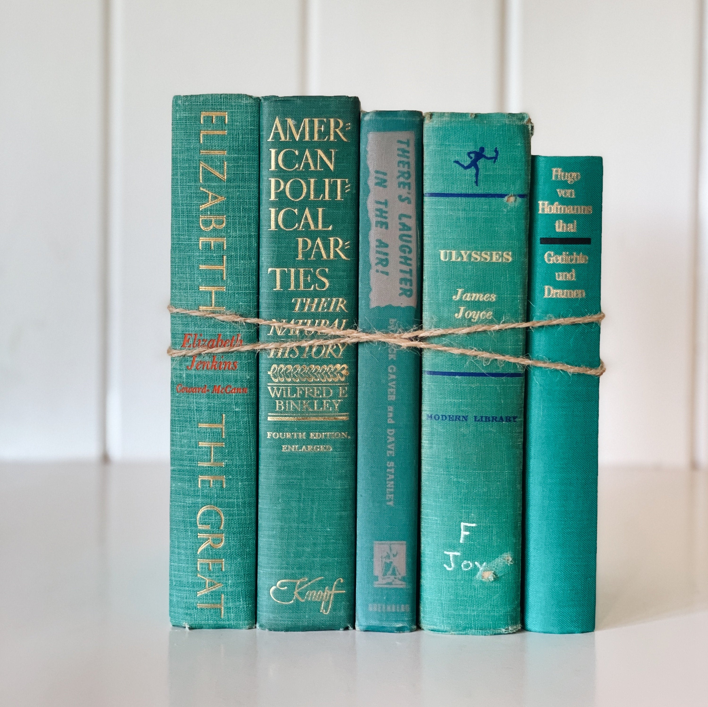 Pretty Old Books - Vintage Books by Color and Collectible Titles