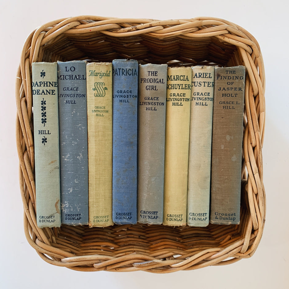 Pretty Old Books - Vintage Books by Color and Collectible Titles