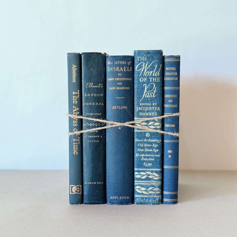 Pretty Old Books - Vintage Books by Color and Collectible Titles