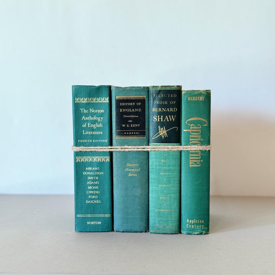 Pretty Old Books - Vintage Books by Color and Collectible Titles