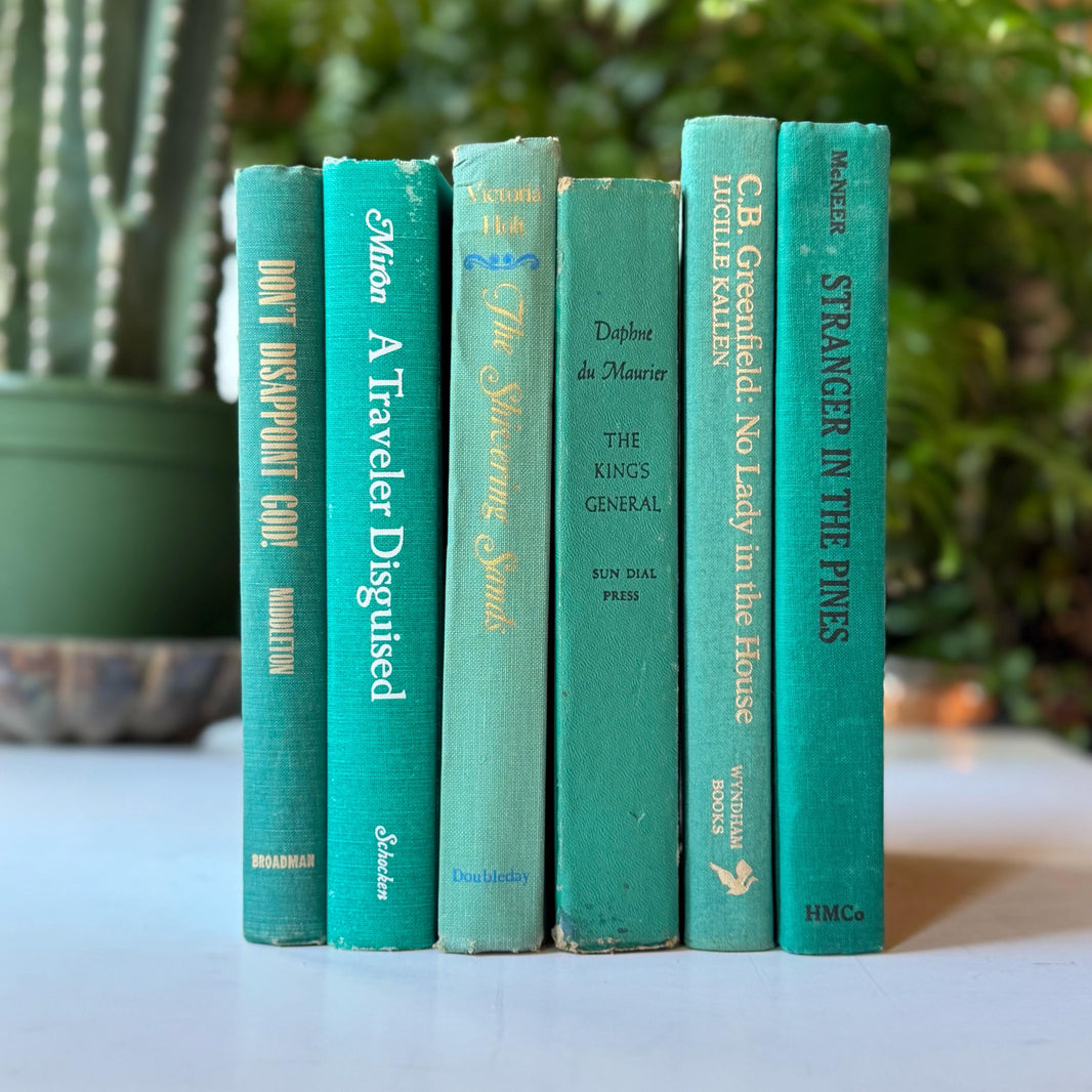 Pretty Old Books - Vintage Books by Color and Collectible Titles