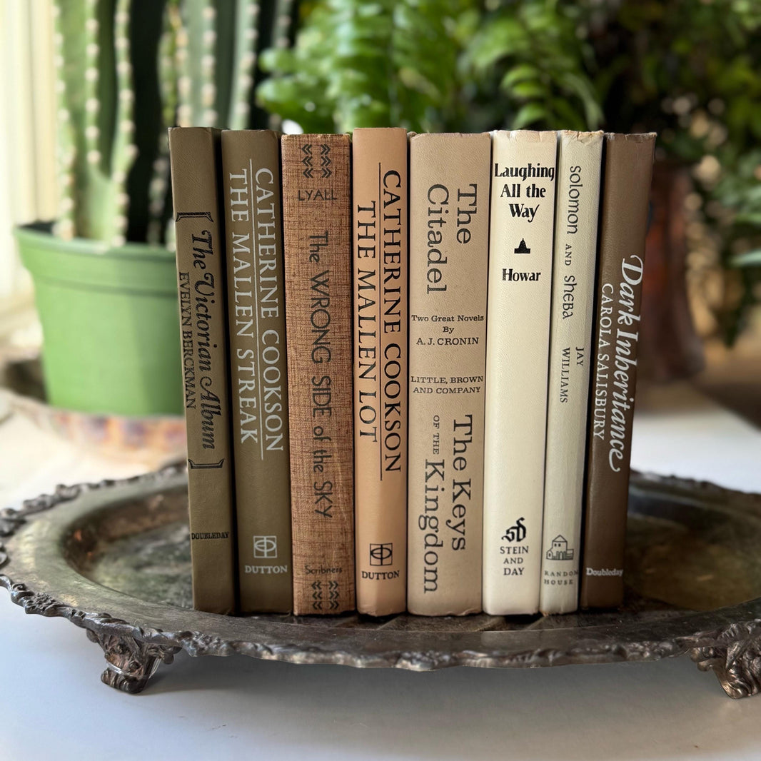 Pretty Old Books - Vintage Books by Color and Collectible Titles