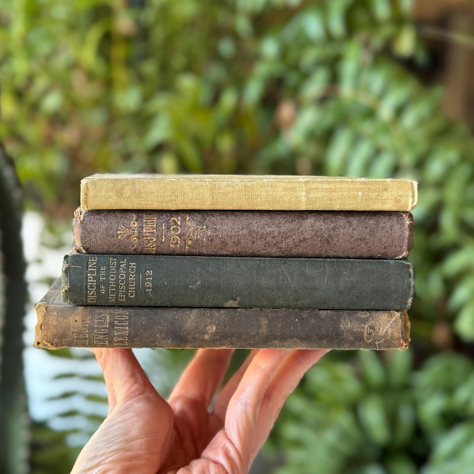 Pretty Old Books - Vintage Books by Color and Collectible Titles