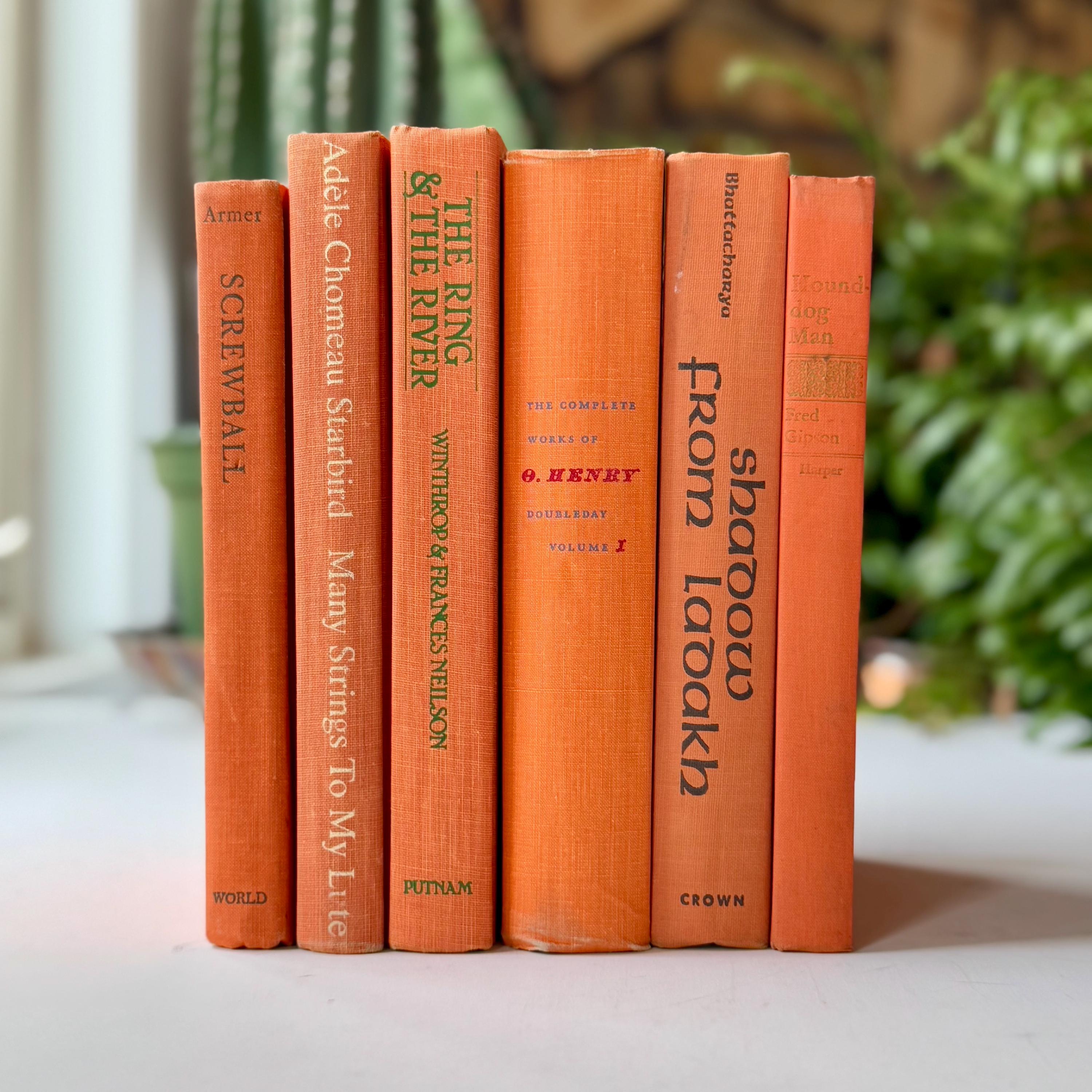 Pretty Old Books - Vintage Books by Color and Collectible Titles