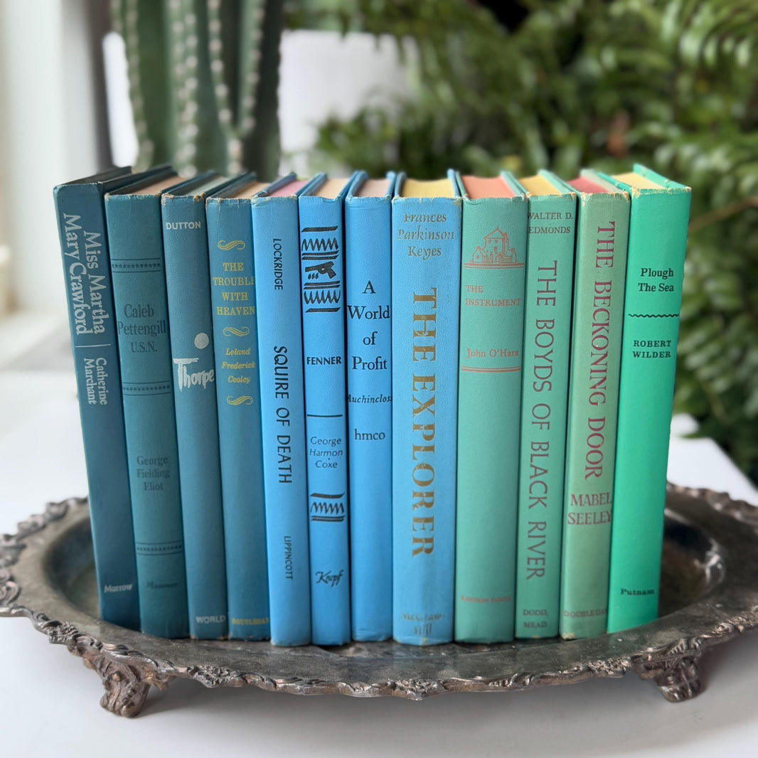 Pretty Old Books - Vintage Books by Color and Collectible Titles
