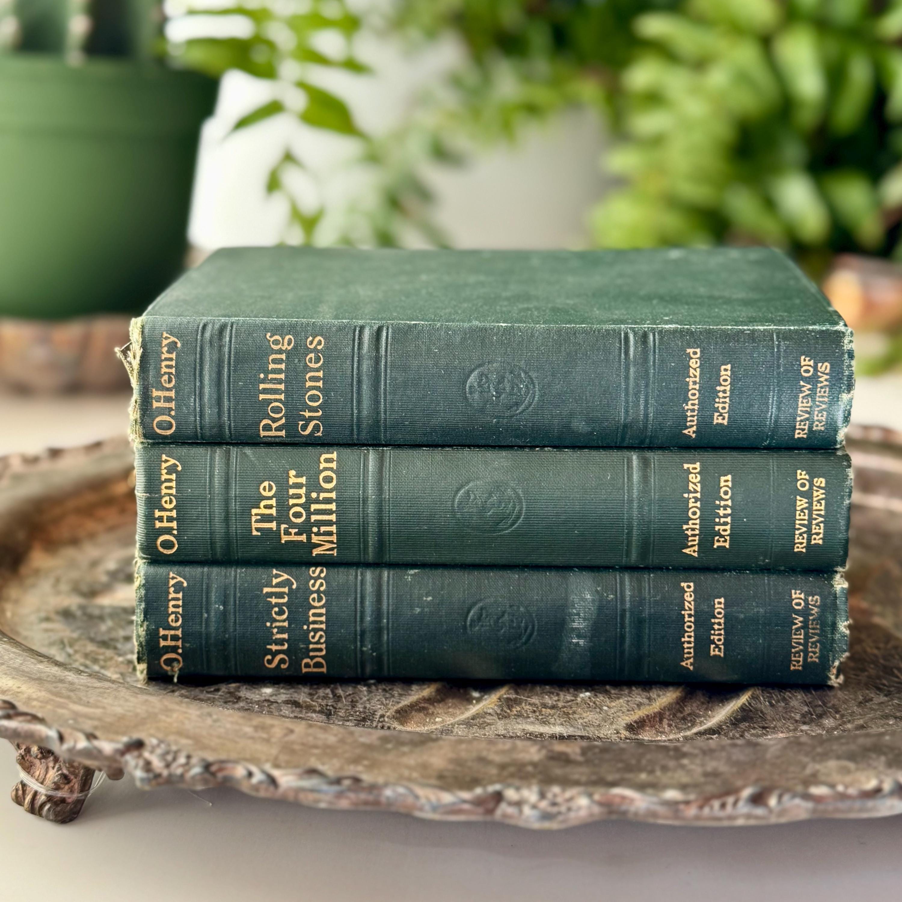 Pretty Old Books - Vintage Books by Color and Collectible Titles