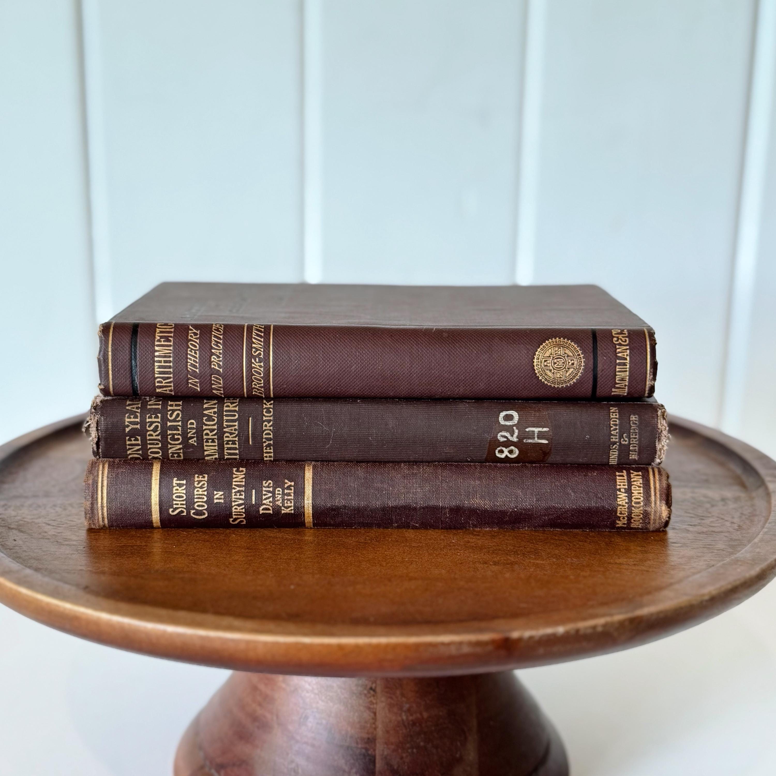 Pretty Old Books - Vintage Books by Color and Collectible Titles