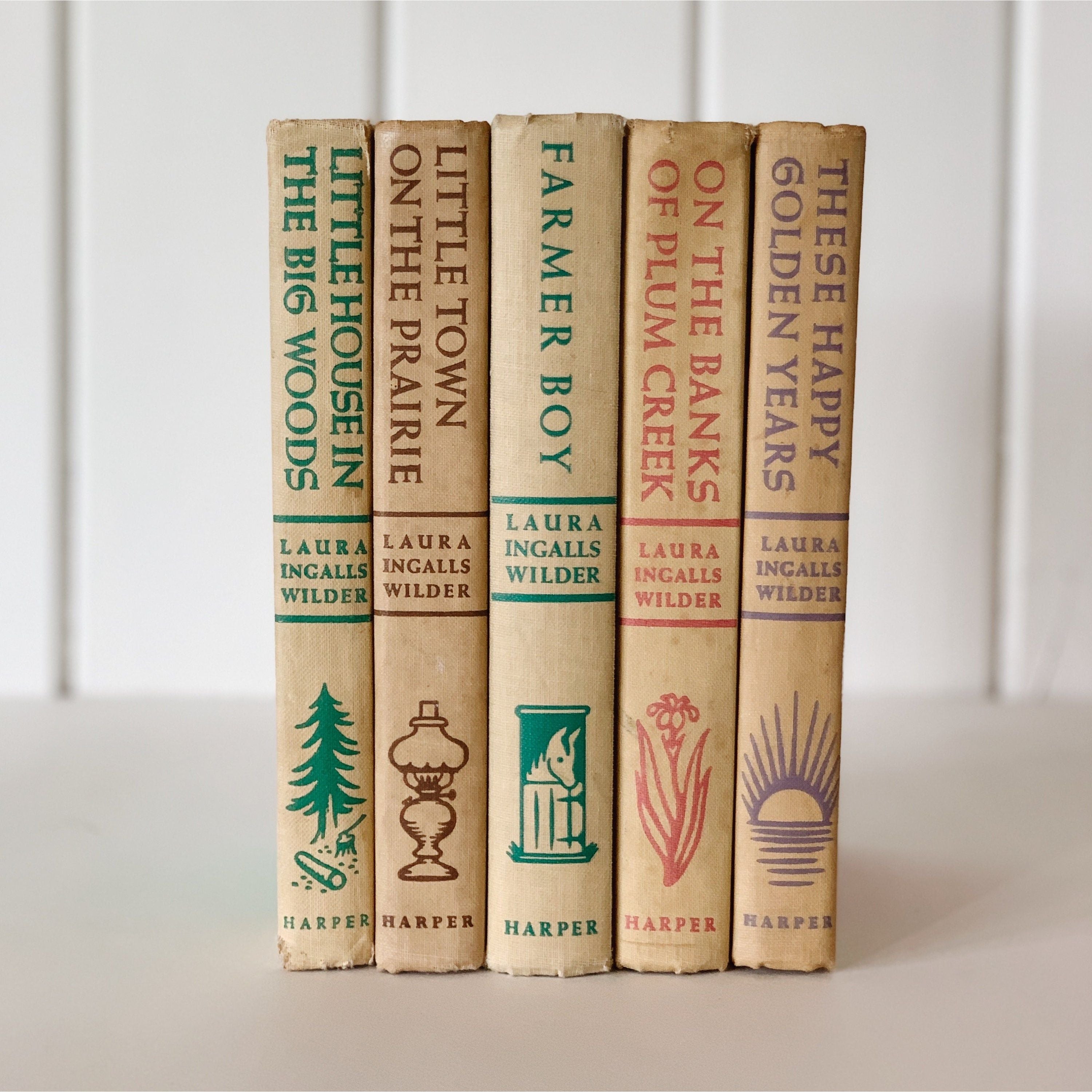 Pretty Old Books - Vintage Books by Color and Collectible Titles